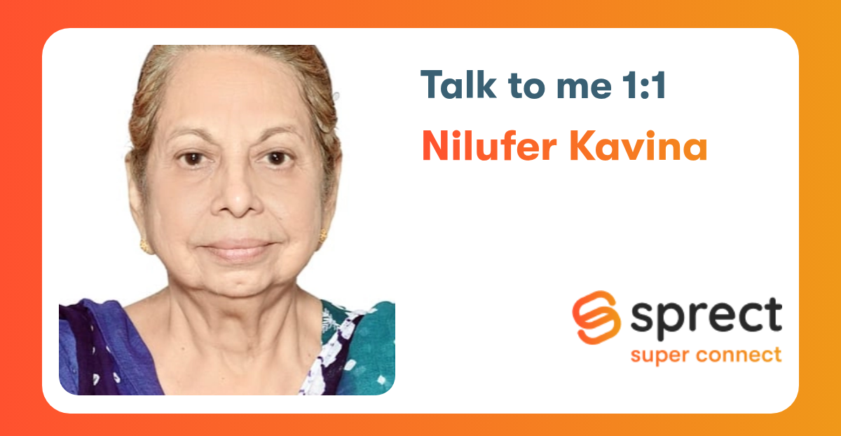 Book 1:1 Call with Nilufer Kavina now | Sprect